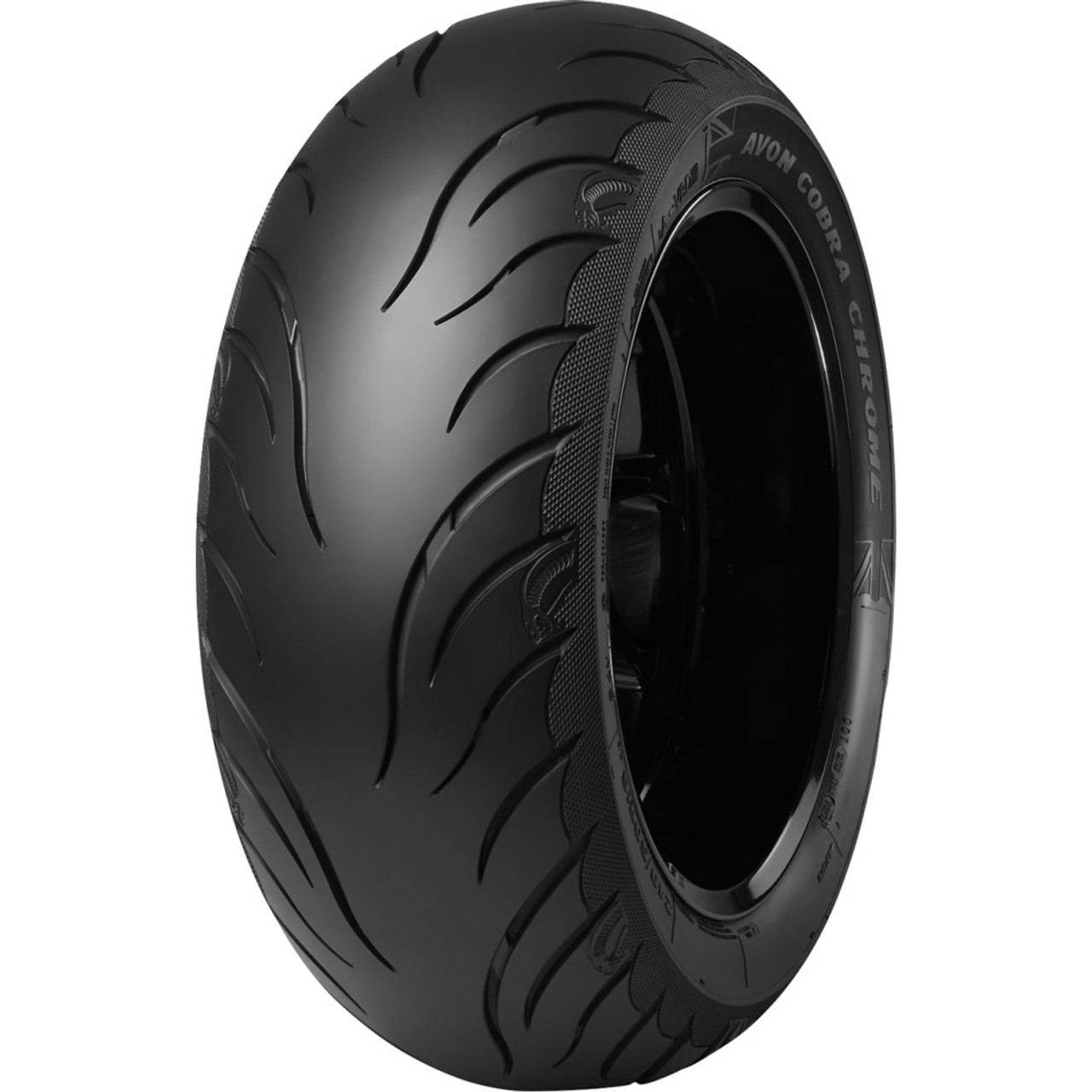 Avon AV92 Cobra Chrome Reinforced Cruiser/Street Tire 180/60B17 [75V ...