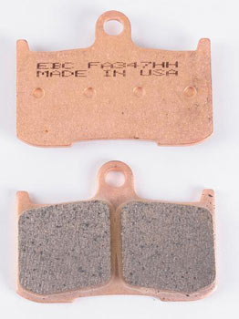 EBC FA347HH Double-H Sintered Metal Front Brake Pads / Shoes ...