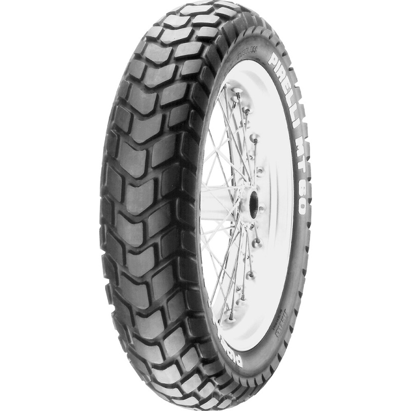 Pirelli MT 60 RS Dual Sport Tire 130/80-17 Rear [65H] | MotorcycleTire.com