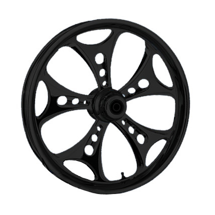 RC Components Holeshot Black Forged Aluminum Wheels - Front or Rear ...