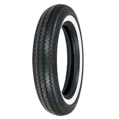 Shinko Classic 240 Motorcycle Tires MT90-16 Front or Rear White Wall ...