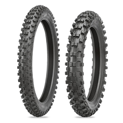 Shinko 546 Soft Intermediate Tire 70/100-19, Front [42M ...